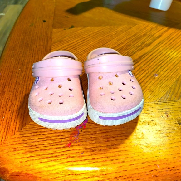 CROCS | Shoes | Toddler Girls Pink Crocs 45 C | Poshmark